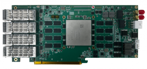 FMC509-U200E U250E Four-channel QSFP28 Optical fiber PCIeX16 ...